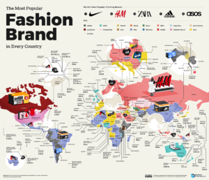 The Most Popular Consumer Brand in Every Country - BusinessFinancing.co.uk
