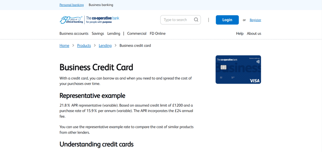 Co-operative Bank Business Credit Card Reviews (January 2026)