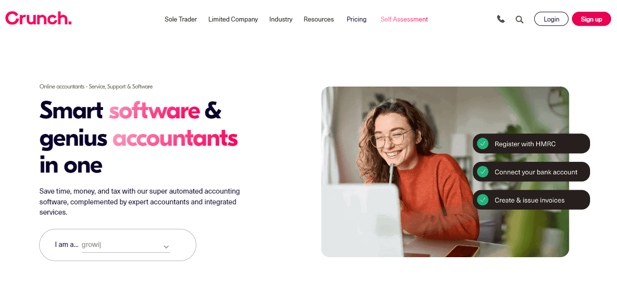 Crunch Accounting Software Reviews & Pricing 2025 - BusinessFinancing.co.uk