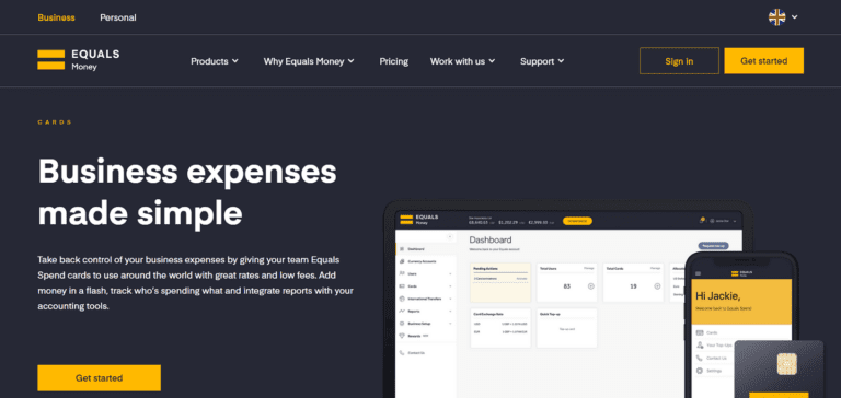 Equals Expense Card Fees & Reviews (September 2025)