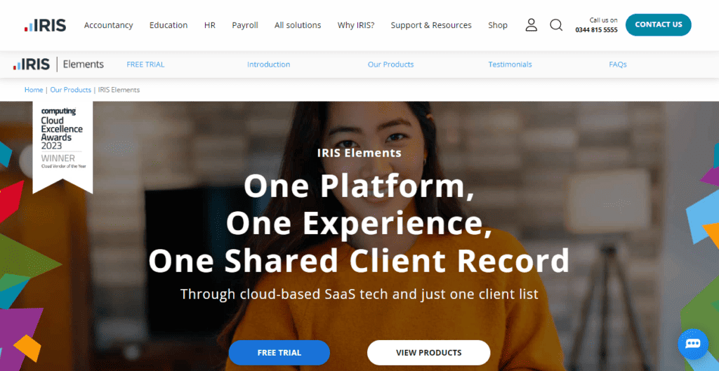 IRIS Elements Accounting Software Reviews & Pricing 2025 - BusinessFinancing.co.uk
