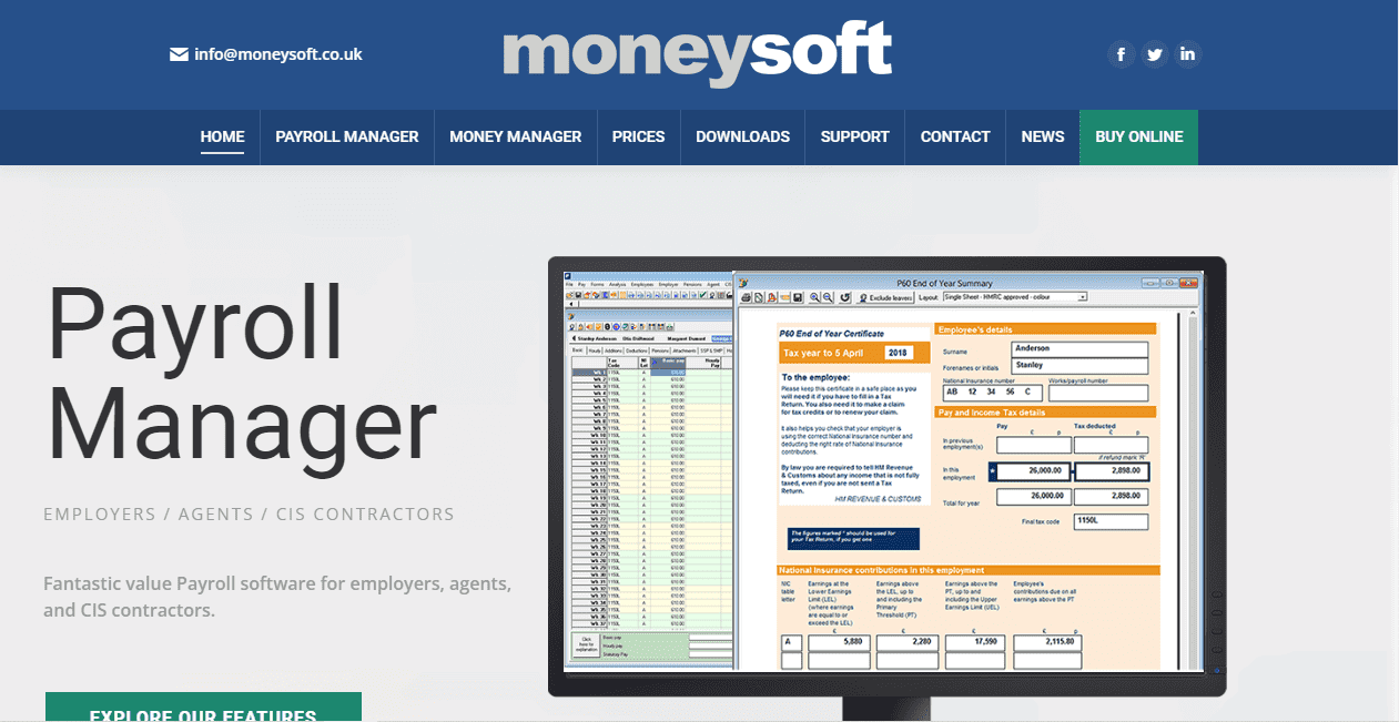 Moneysoft Payroll Manager User Reviews & Pricing For 2025 ...