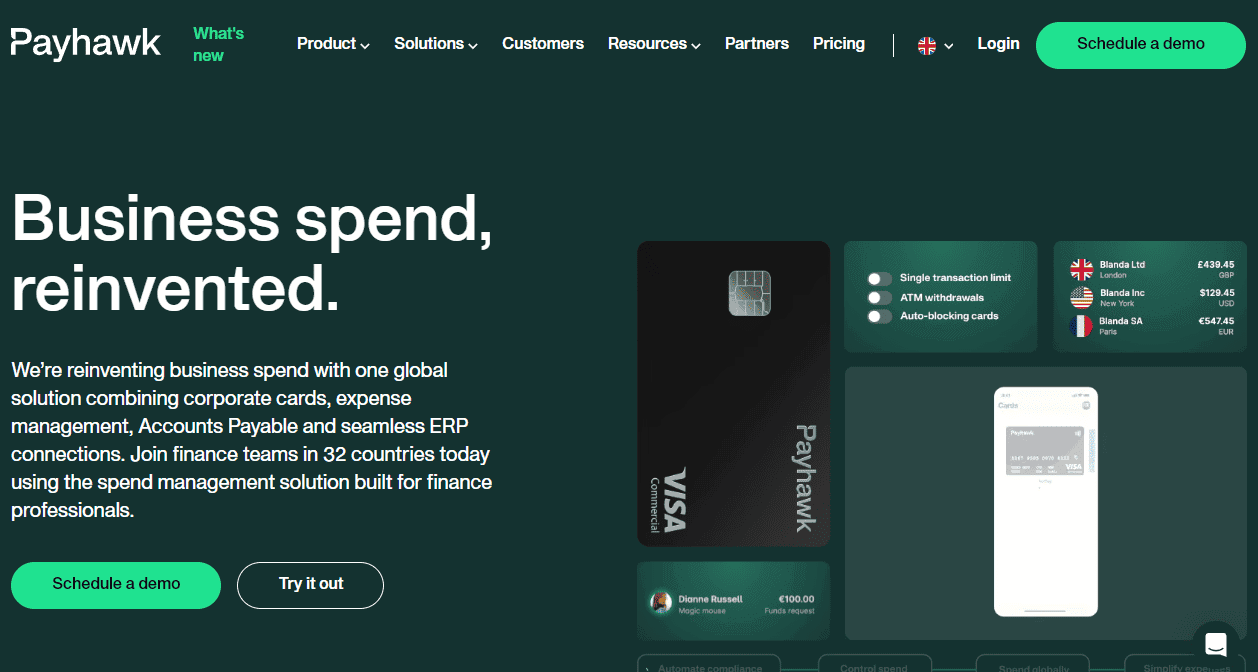 Payhawk User Reviews & Pricing For 2025 - BusinessFinancing.co.uk