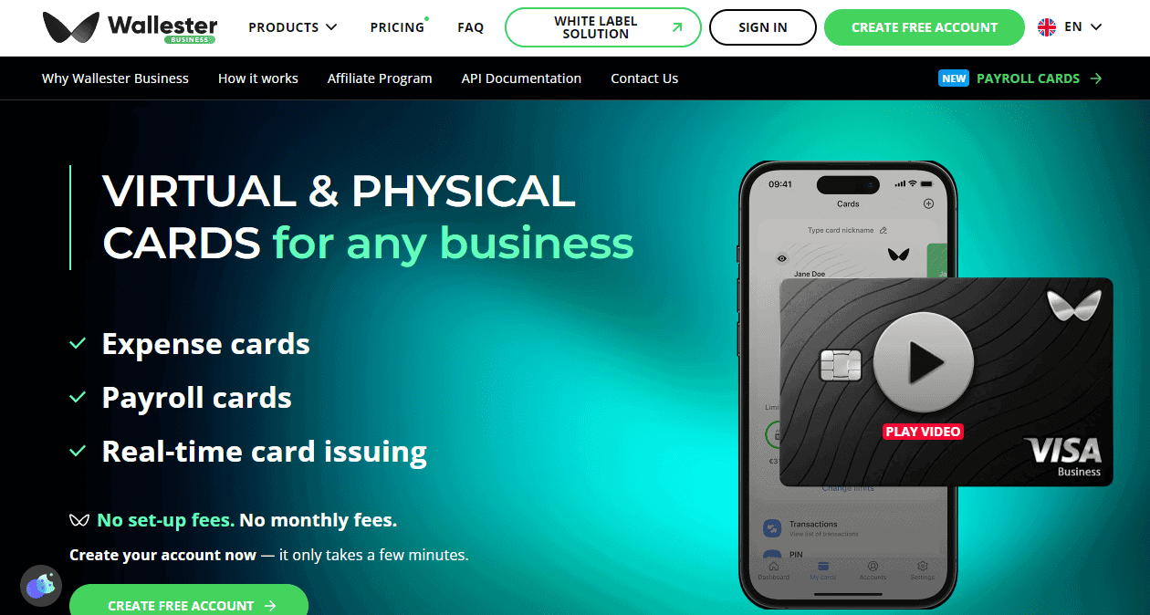 Wallester Business User Reviews & Pricing For 2025 - BusinessFinancing ...