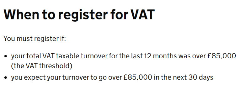 What Is The VAT Threshold & When To Register? 2024 UK Guide