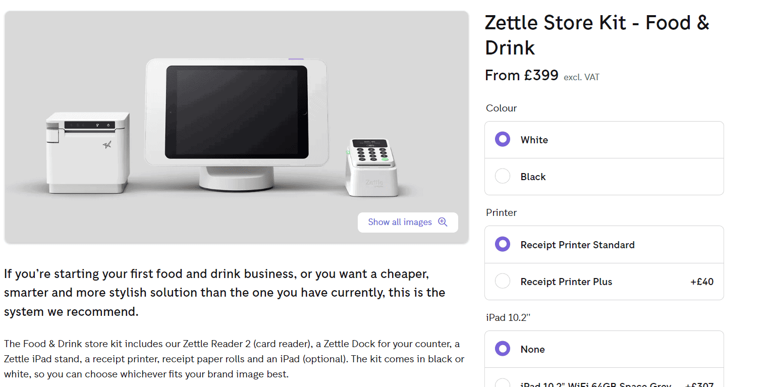 Zettle By Paypal By Paypal Store Kit - Food & Drink POS Reviews ...
