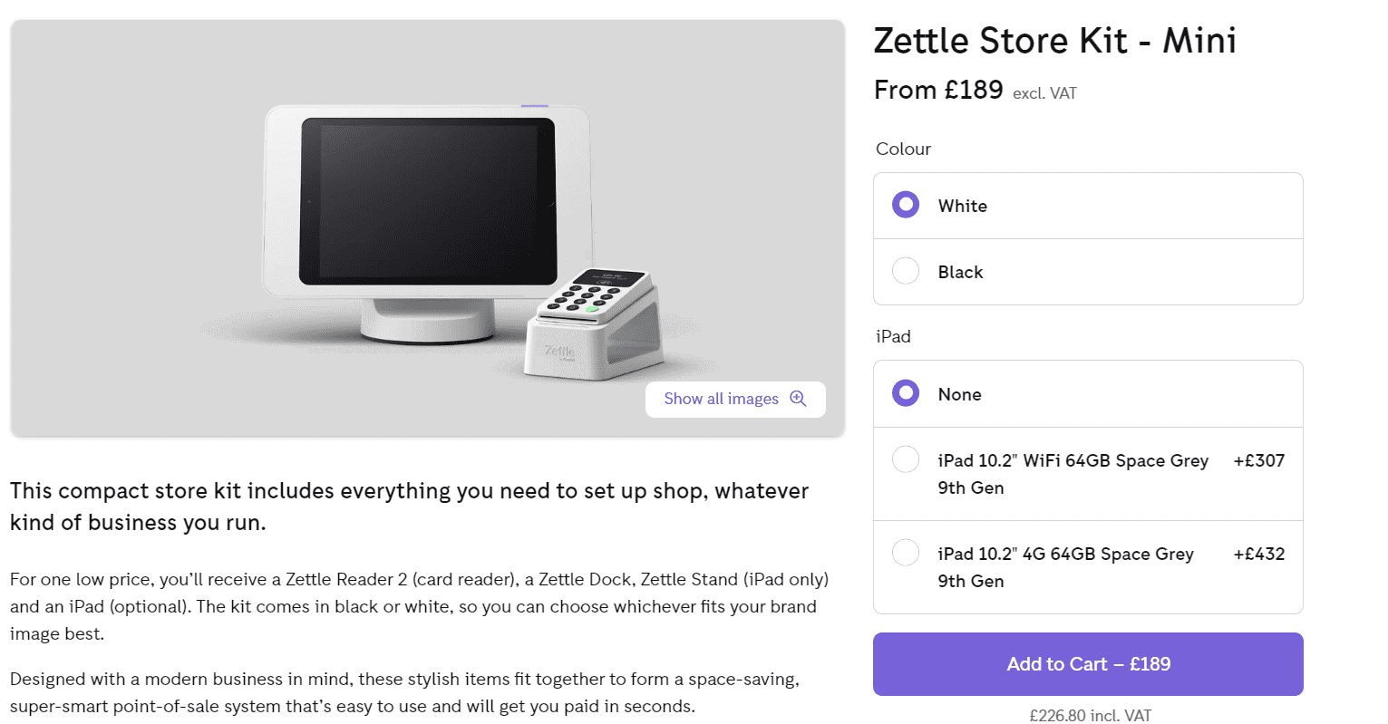 Zettle By Paypal Store Kit - Mini POS Reviews & Pricing 2025 ...