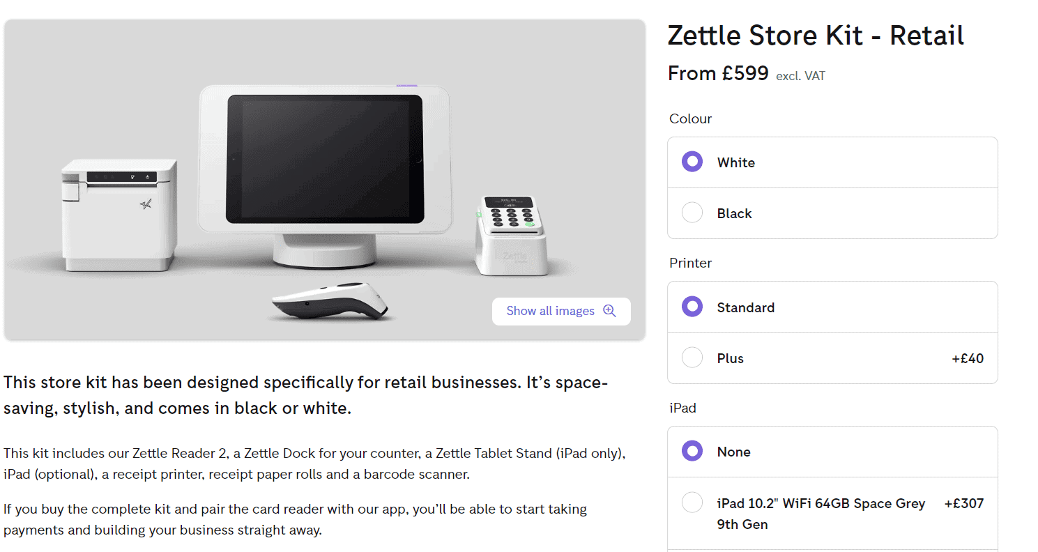 Zettle By Paypal Store Kit - Retail POS Reviews & Pricing 2026 ...